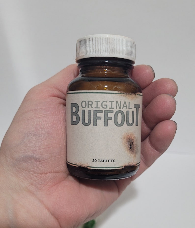 Fallout 4 Inspired Unofficial Weathered or Clean Buffout Glass - Etsy