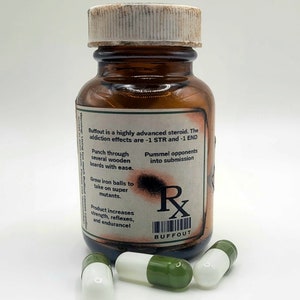 Fallout 4 Inspired Unofficial Weathered Buffjet Crafted Chem Glass ...