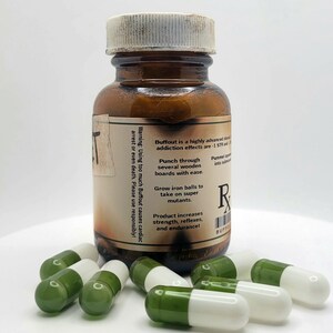 Fallout 4 Inspired Unofficial Weathered Buffjet Crafted Chem Glass ...