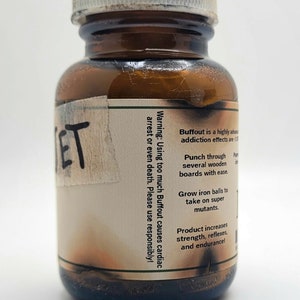 Fallout 4 Inspired Unofficial Weathered Buffjet Crafted Chem Glass ...