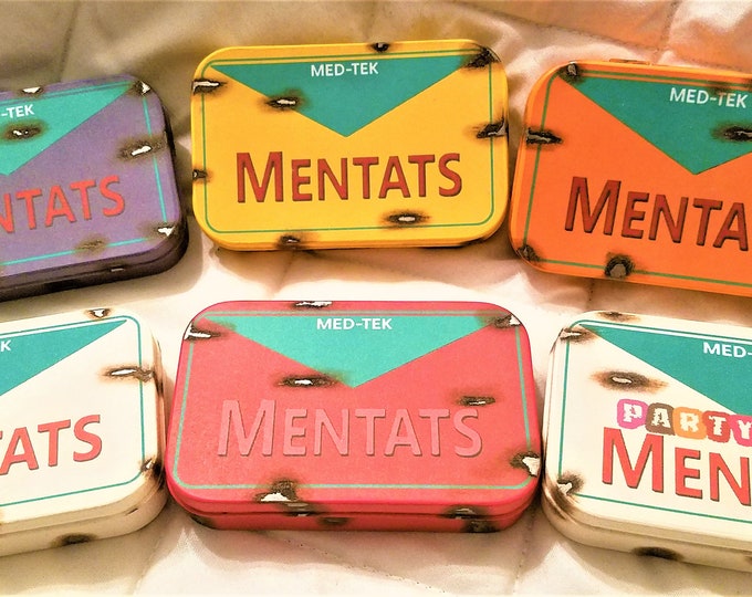 Fallout Inspired Unofficial Weathered Mentats Hinged Tin - Etsy