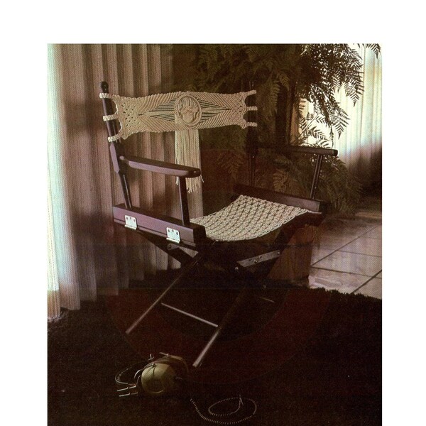 Directors Chair - Etsy