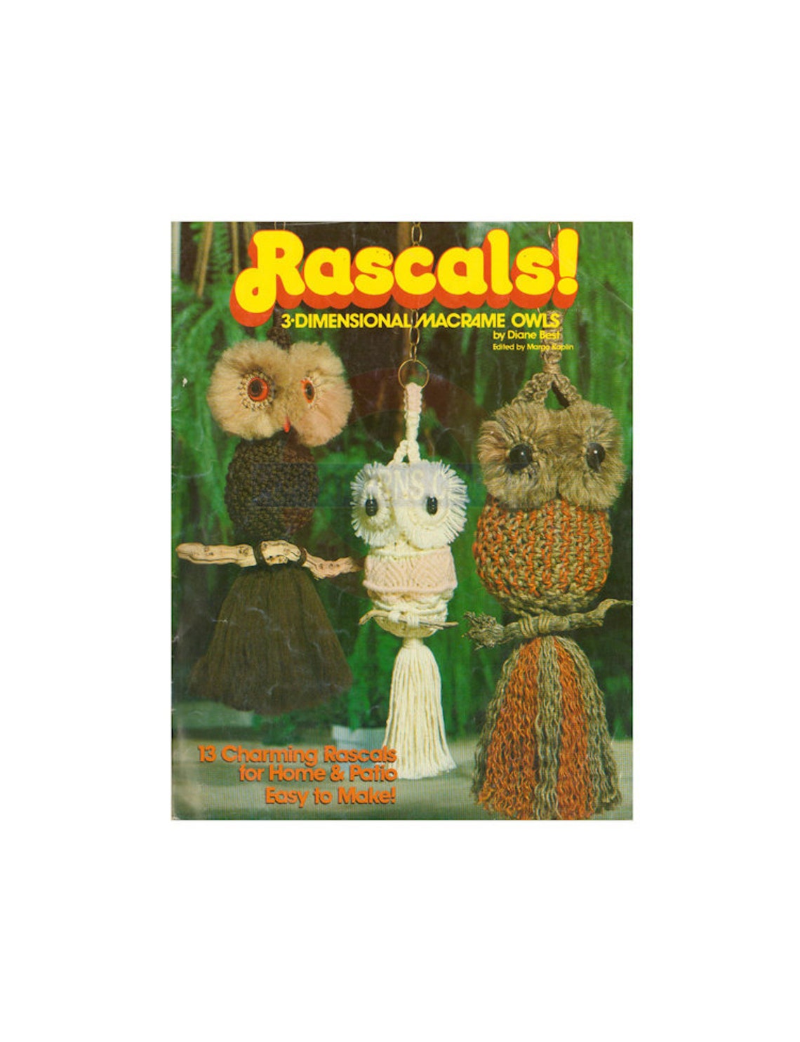 Rascals 13 Vintage Macrame Owl Patterns Instant Download - Etsy