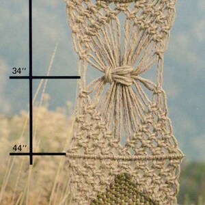 Mixed Media Macramé - Vintage Mixed Media Macrame Patterns Instant ...