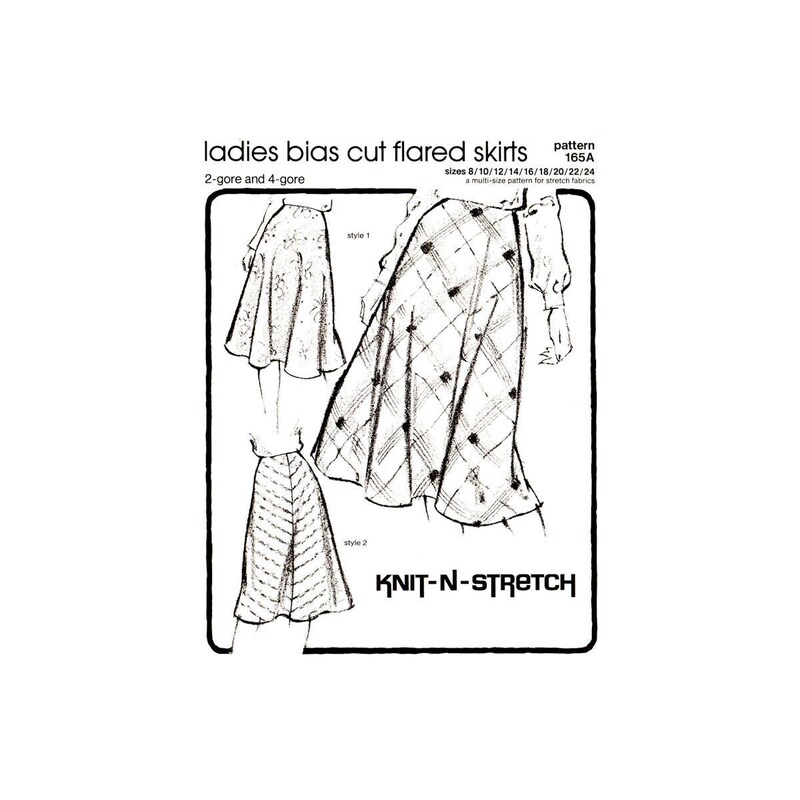 8 Gore Skirt Pattern - Etsy