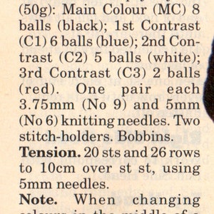 Vintage Elvis Presley Knitted Sweater Pattern Instant Download PDF 5 ...