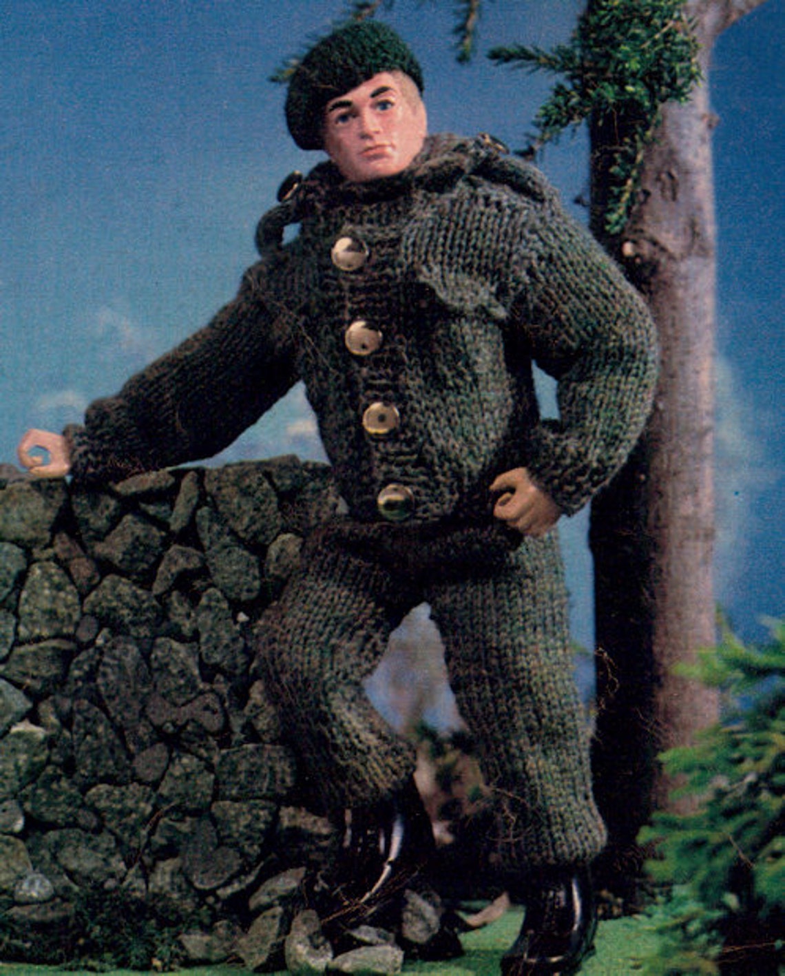 1980s Clothes for GI Joe Action Man Style Doll Patterns Instant ...