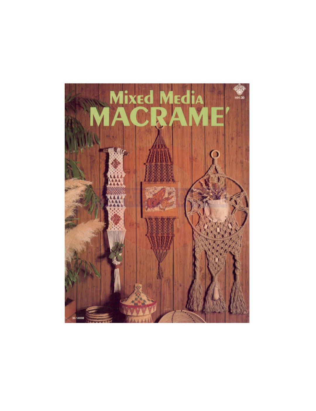 Mixed Media Macramé - Vintage Mixed Media Macrame Patterns Instant ...