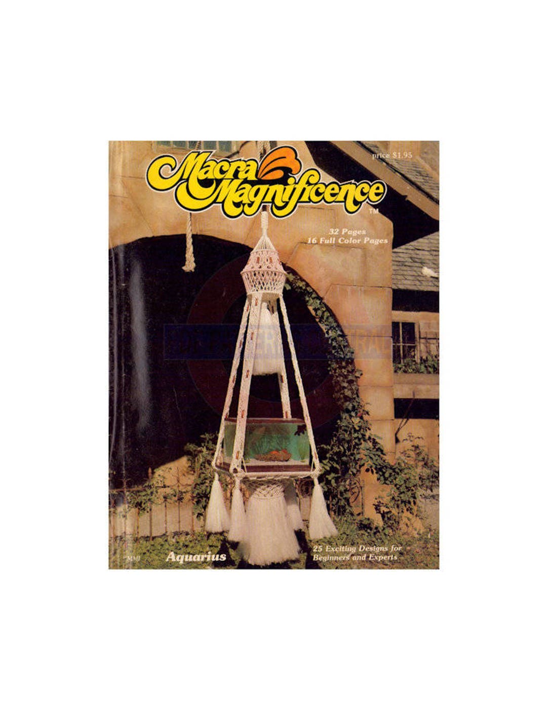 Macra Magnificence Book - 25 Vintage Macrame Patterns Instant Download ...