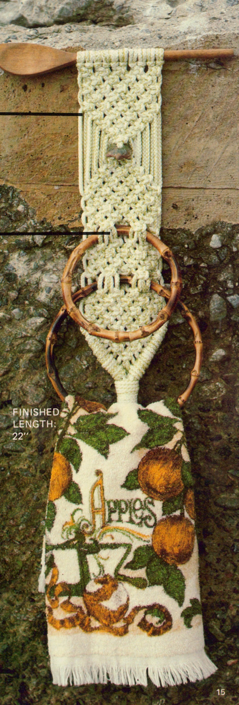 Mixed Media Macramé Vintage Mixed Media Macrame Patterns - Etsy