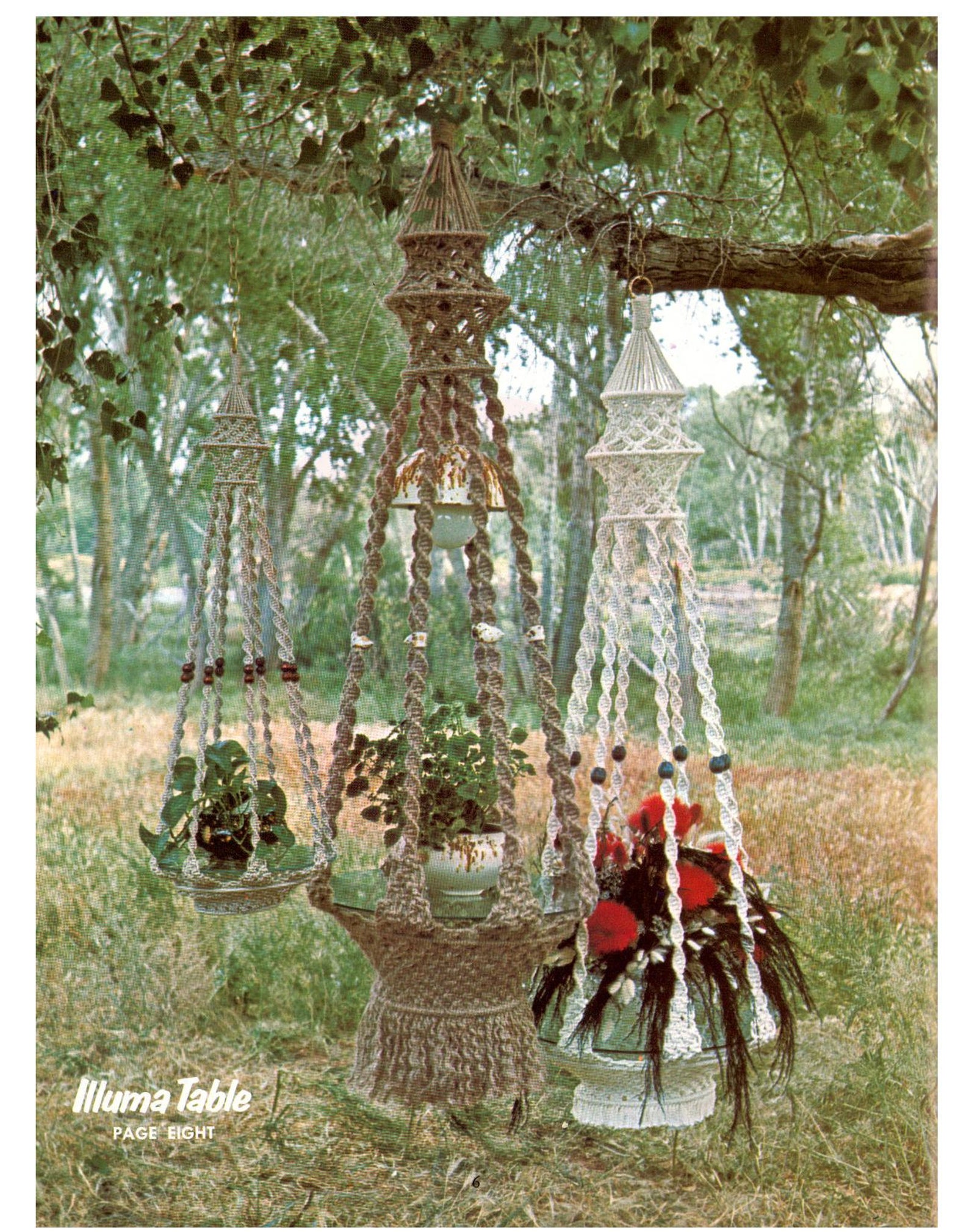 Macramé Unlimited 22 Vintage 70s Macrame Patterns Instant - Etsy