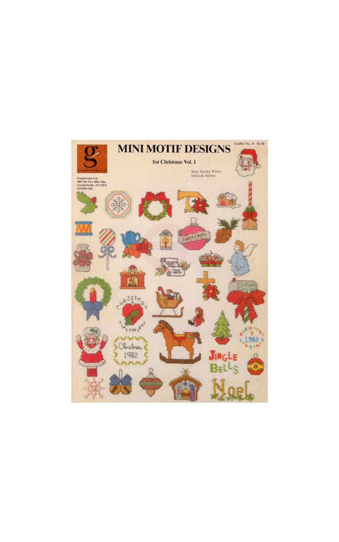 Mini Motif Designs for Christmas Vol. 1 Instant Download PDF 4 Pages - Etsy