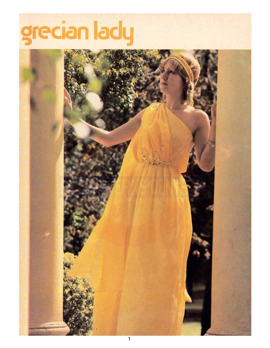 Greek Dress Instructions for DRAFTING SEWING PATTERN Pieces Bust Size ...
