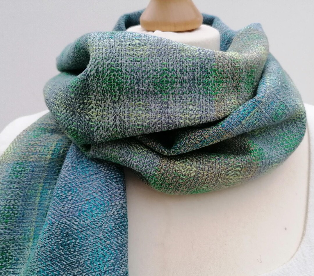 A Beautiful and Very Soft All Seasons Scarf in Subtle Diamond - Etsy UK