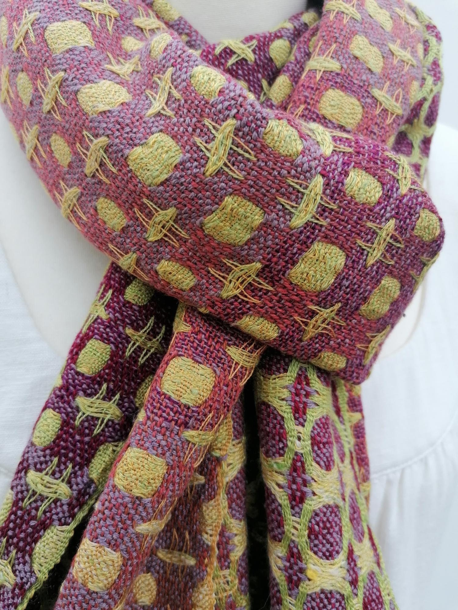 A Beautiful and Elegant All Seasons Scarf in the Finest Silks Cottons ...