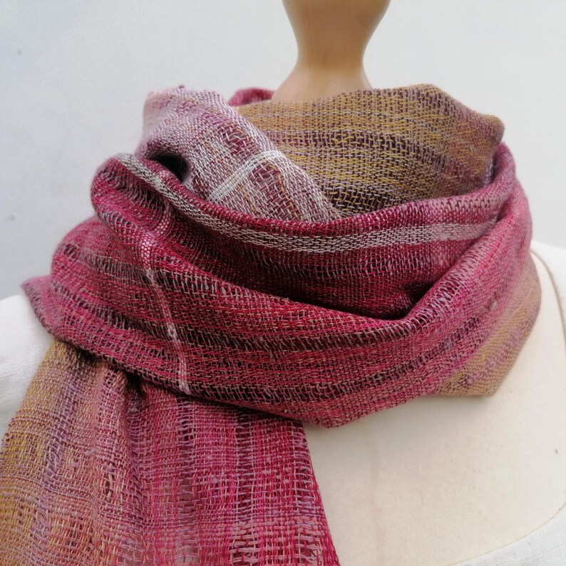 Hand Woven Luxurious Very Wide Scarves/shawls. Can Be Worn in All ...