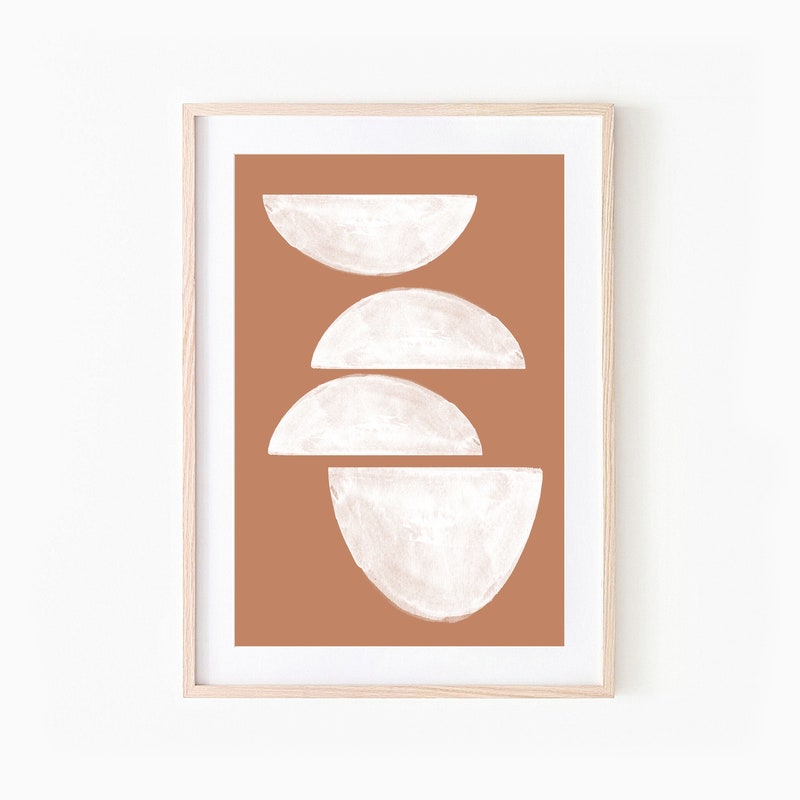 Rust Color Wall Art - Etsy