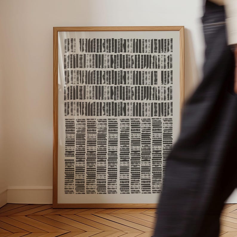 Wabi Sabi Dot Art Poster: Japandi Minimalist Decor (digital Art Print ...