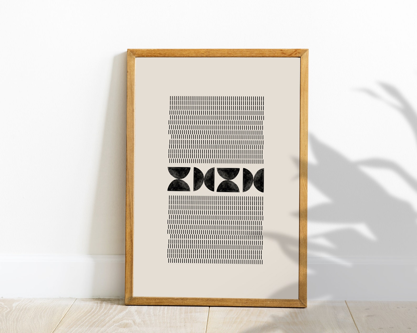 Mid Century Modern Digital Download Neutral Color Print | Etsy