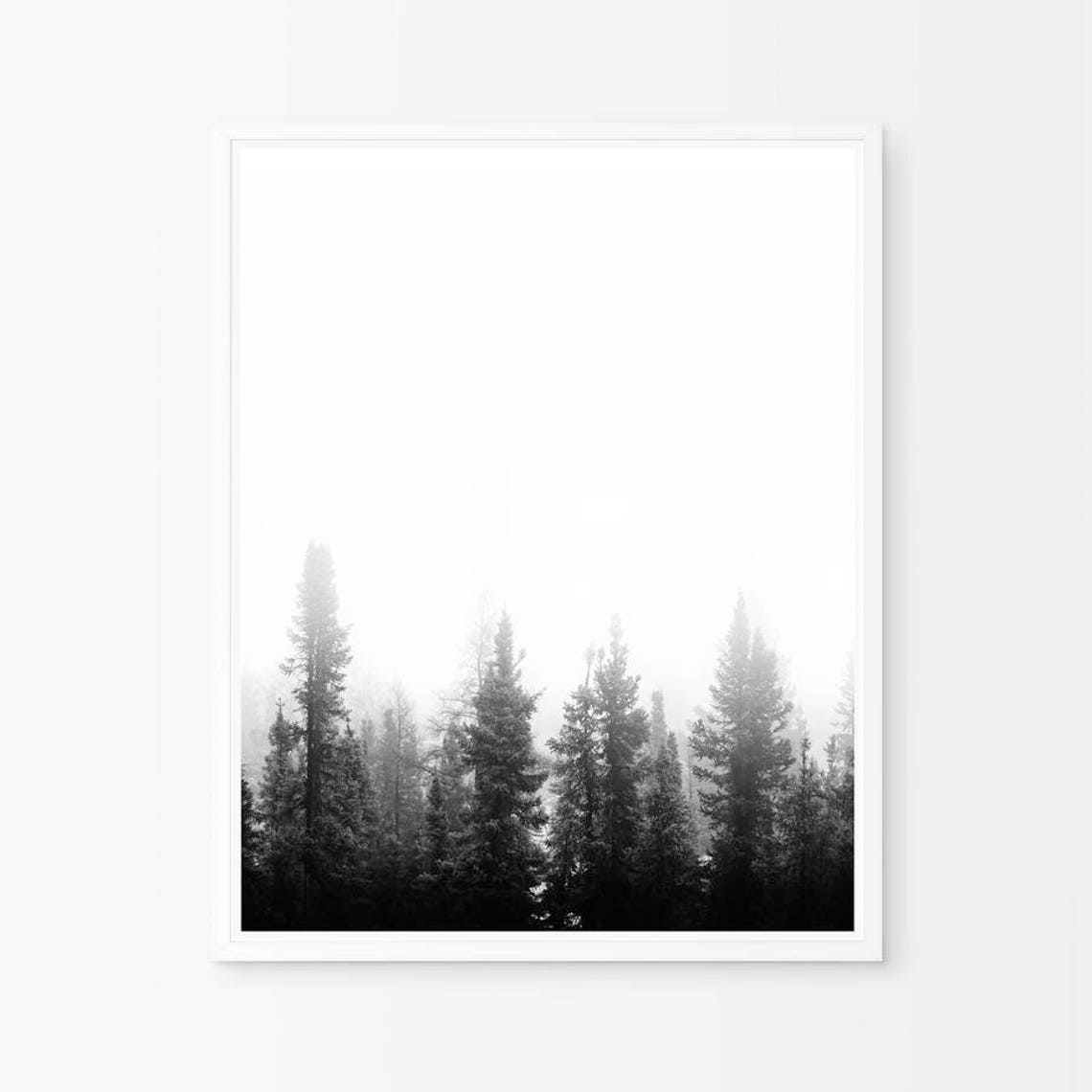 Forest Print Forest Photography Nature Prints Forest Wall - Etsy