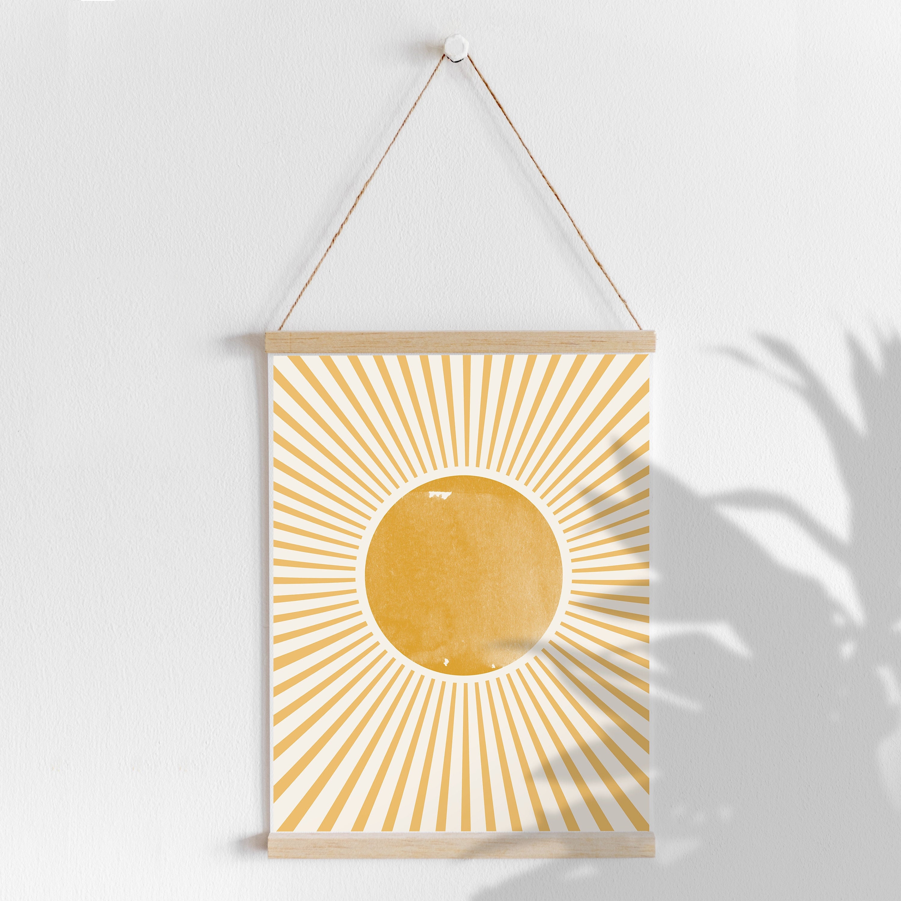 Boho Sun Print Large Sun Art Print Shining Art Poster - Etsy Singapore