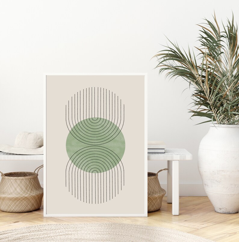 Boho Art Set Of 3 Prints Boho Wall Art Abstract Gallery Wall Etsy