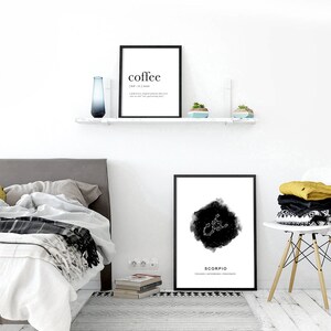 Kaffee Druck, Kaffee Definition Druck, Kaffee Poster, Kaffee Zitat ...