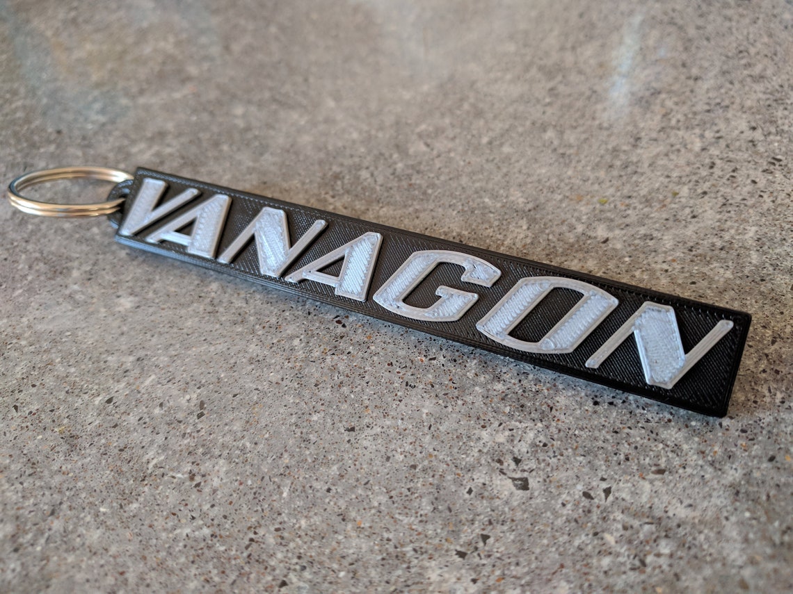 VW Volkswagen Vanagon Keyring Keychain | Camper | T25 | T3 ...