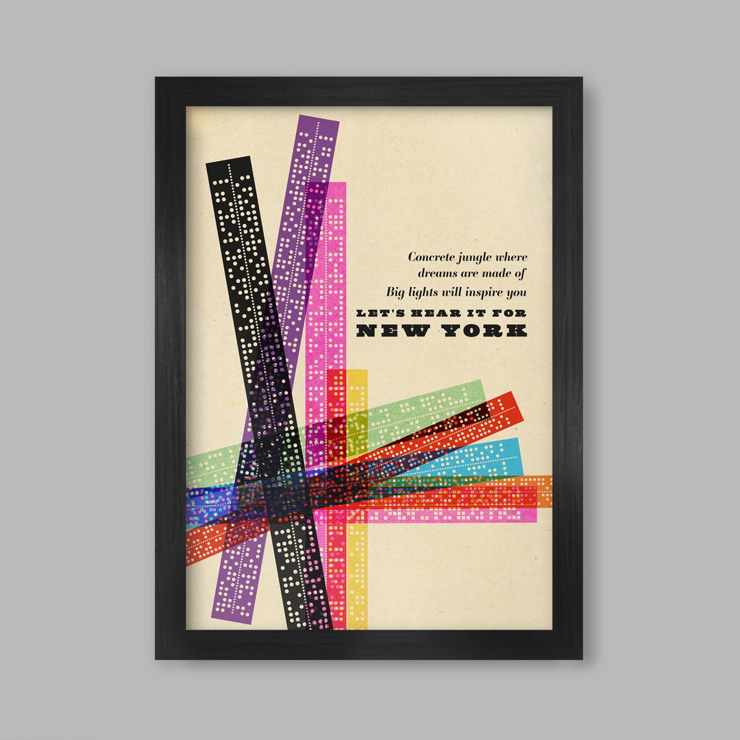 Empire State of Mind - Music Poster Print. - Etsy