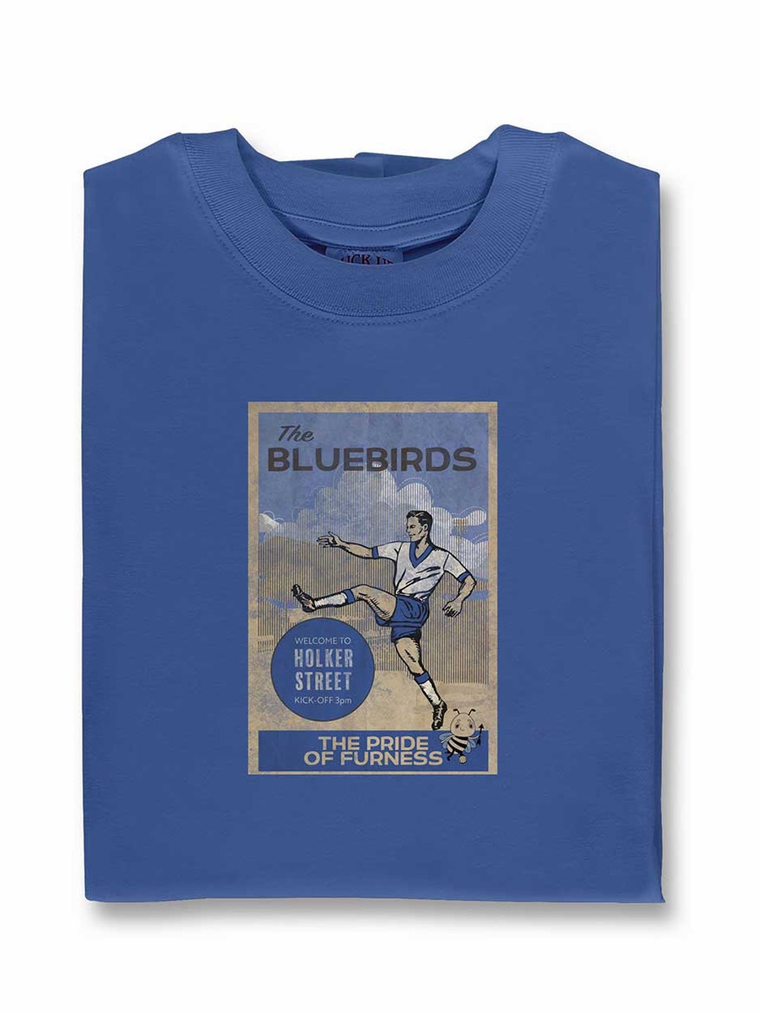 The Bluebirds Vintage Style Football T-shirt - Etsy