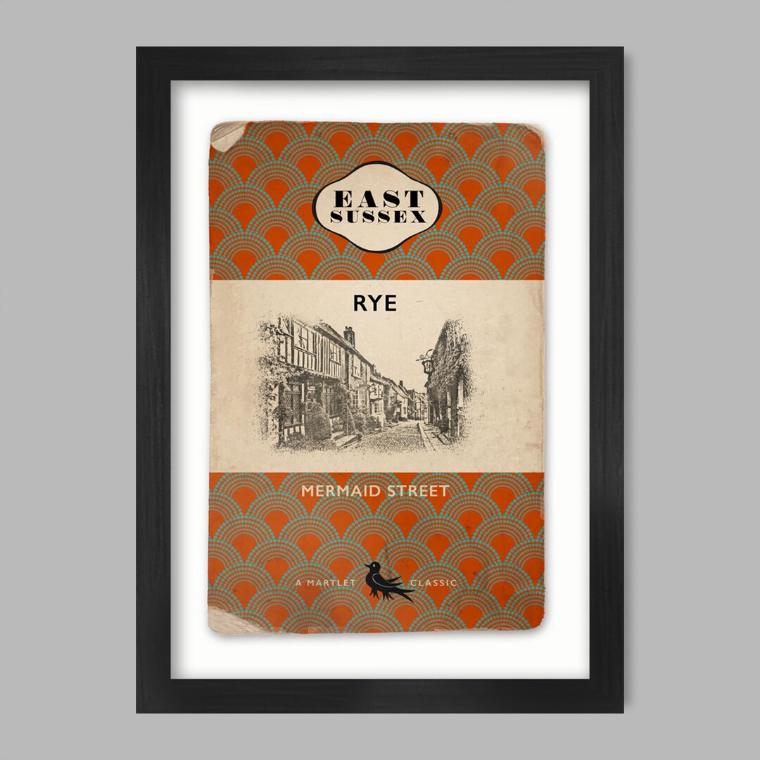 Rye - Vintage Book Cover Poster Print - Etsy