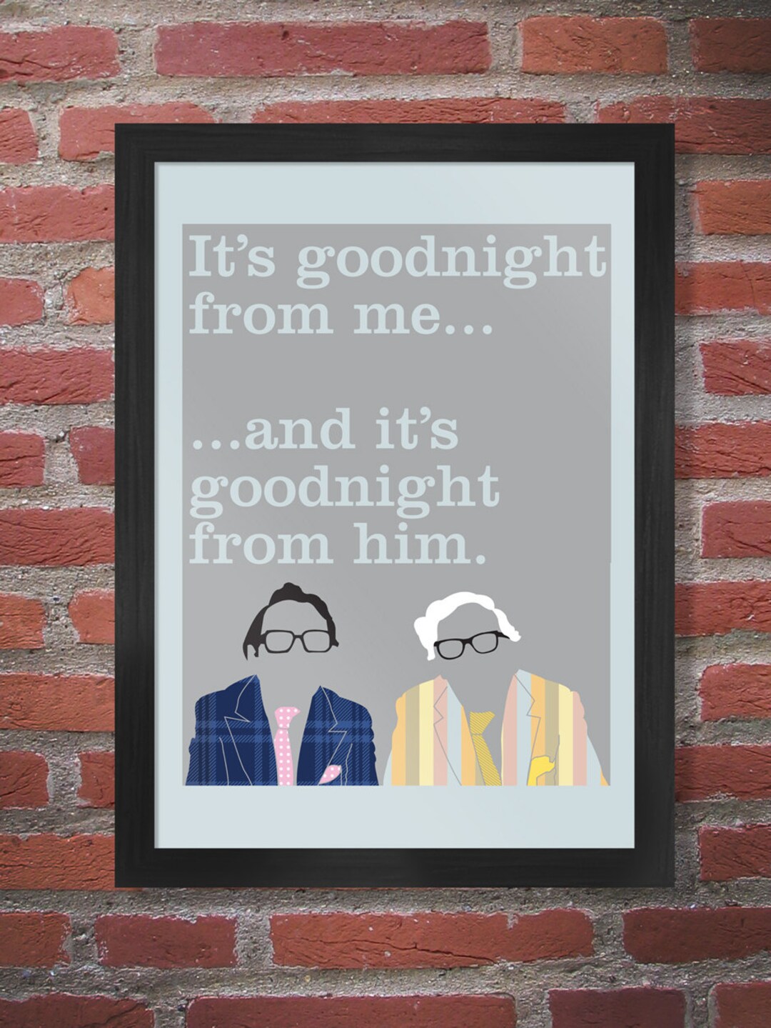 The 2 Ronnies Poster Print - Etsy