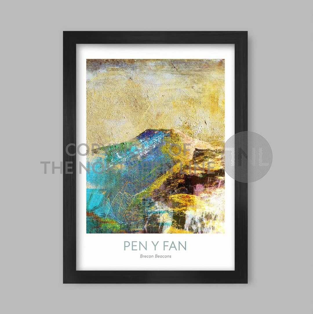 Pen Y Fan - Welsh 3 Peaks Poster Print - Etsy