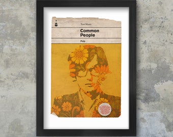 Pulp common People Pulp Novel Paperback Mashup Print - Etsy