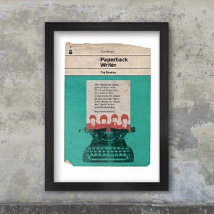 The Beatles Paperback Writer Book Jacket - Etsy