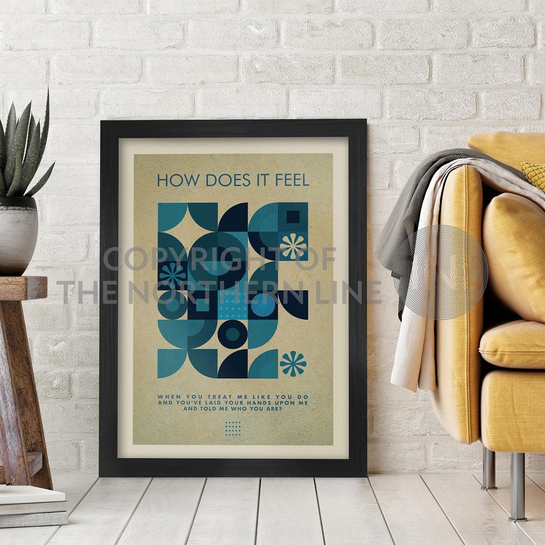 New Order Blue Monday - Song Poster - Etsy