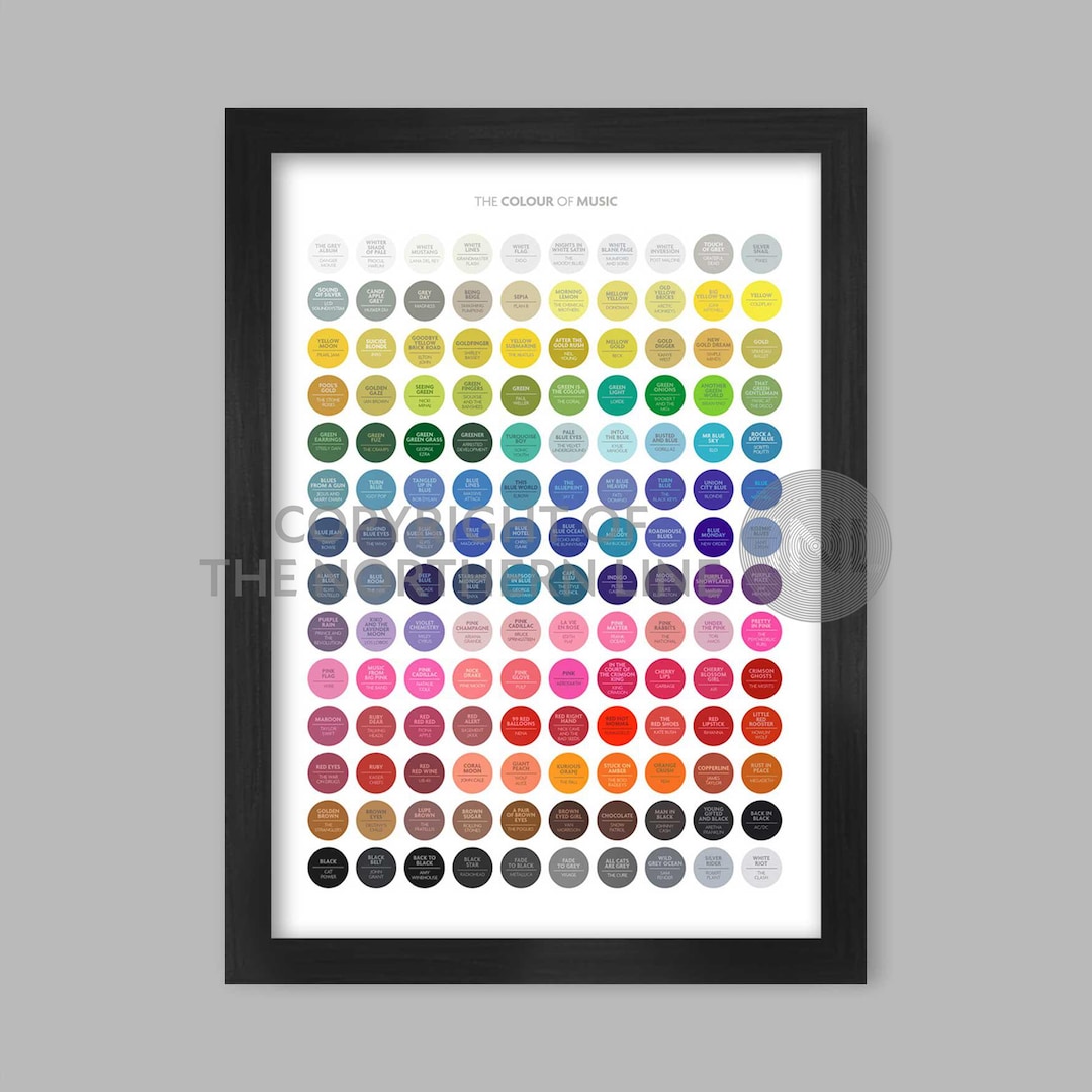 The Colour of Music Poster Print - Etsy