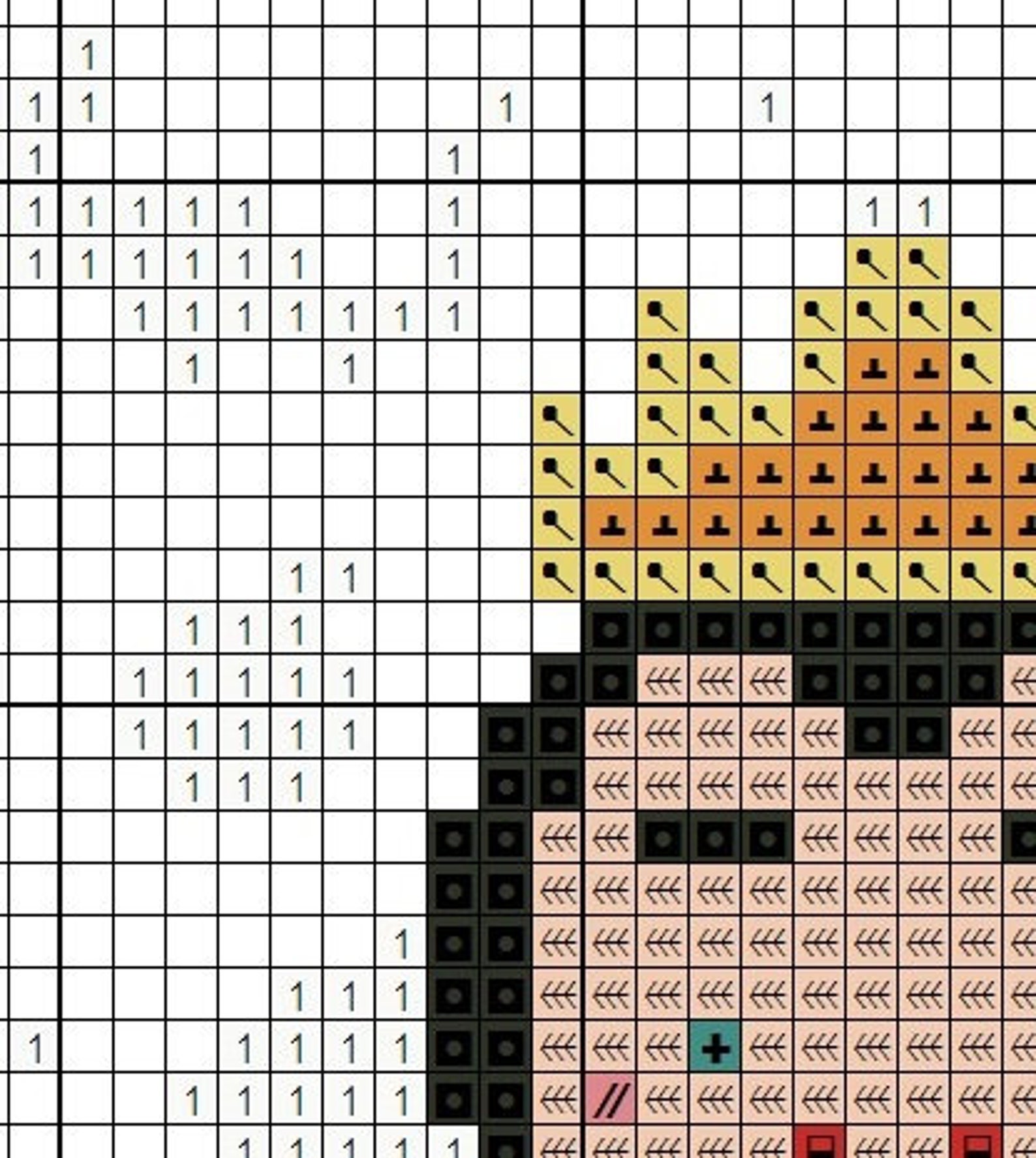 Mini Villains Cross Stitch Pattern Villains Mini Pixel - Etsy UK