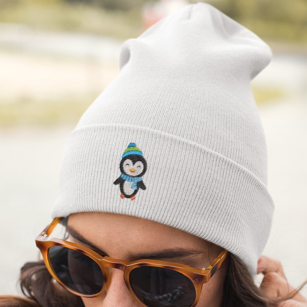 Emperor Penguin Beanie Hat _ How to crochet a Penguin hat – IRMT