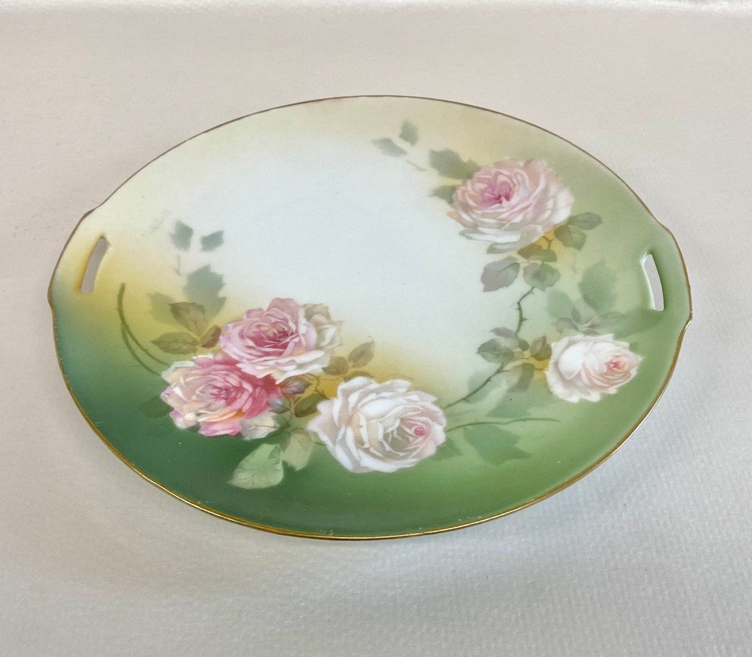 Vintage RS Germany Cake Plate - Etsy