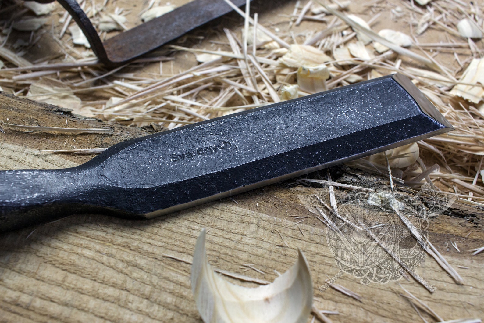 Long 1.5 Timber Framing Chisel Beveled Edges with | Etsy