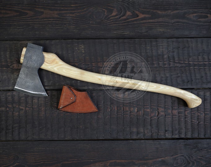 Felling Hand-forged Axe From 52100 High Carbon Steel, Felling Axe ...