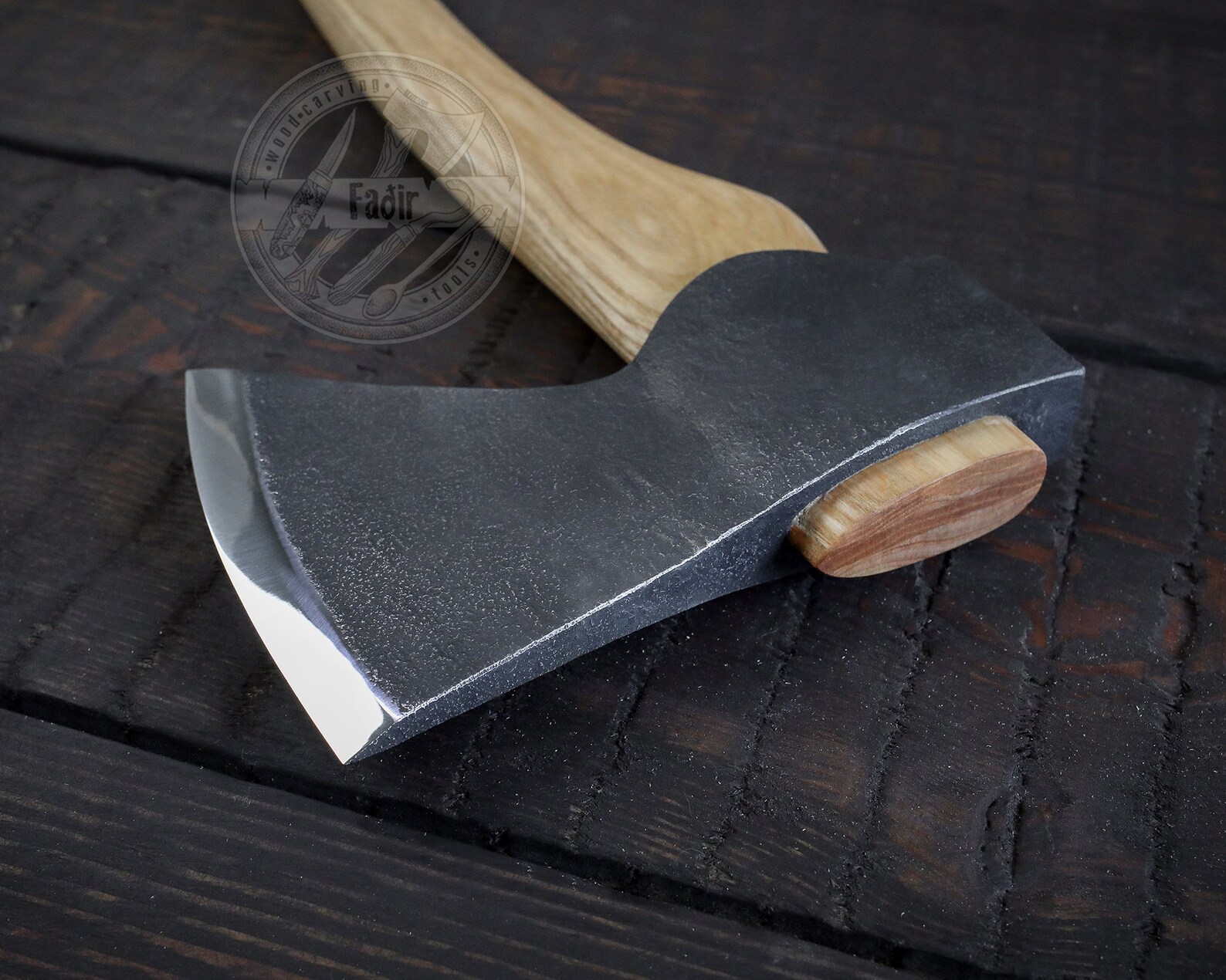 Felling Hand-Forged Axe from 52100 High Carbon Steel Felling | Etsy