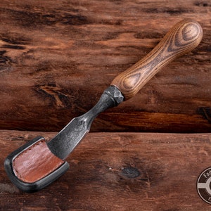 Spoon Carving Tool Bent Chisel 3 Cm for Crafting Kuksa, Spoons, Bowls ...