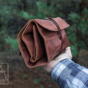 Leather Tools Roll Bag for 6 Tools | Etsy