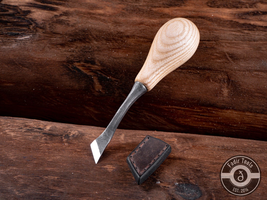 Small Carving Knife With Right Diagonal Sharpening - Etsy