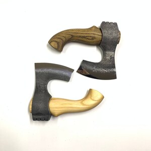 Bearded Axe With Short Handle, Viking Axe, Scandinavian Axe - Etsy
