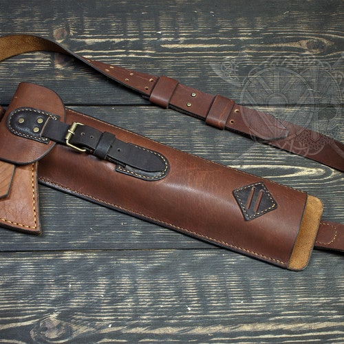 Leather Axe Shoulder Strap / Carry Sling System - Etsy Canada