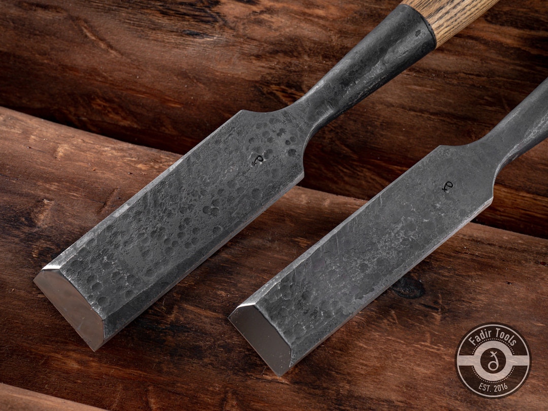 Forged Timber Framing Chisel Set: Beveled Edge Wood Carving Chisels - Etsy
