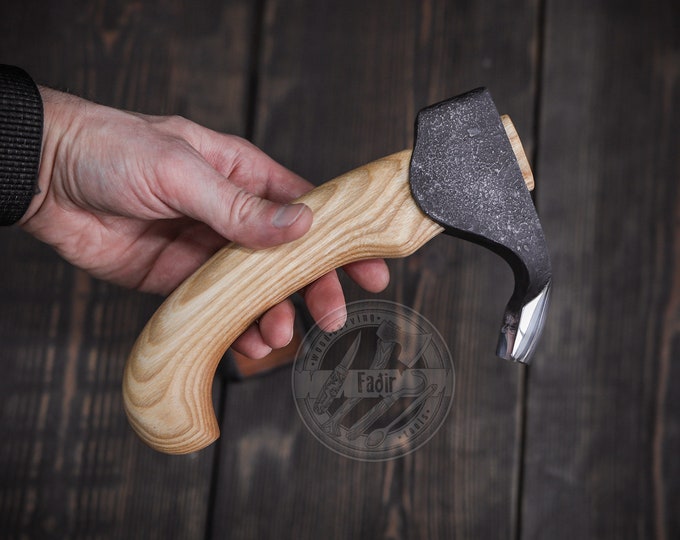 New Hand-forged Mini Adze, Forged Tools, Forged Adze, Mini Adze ...